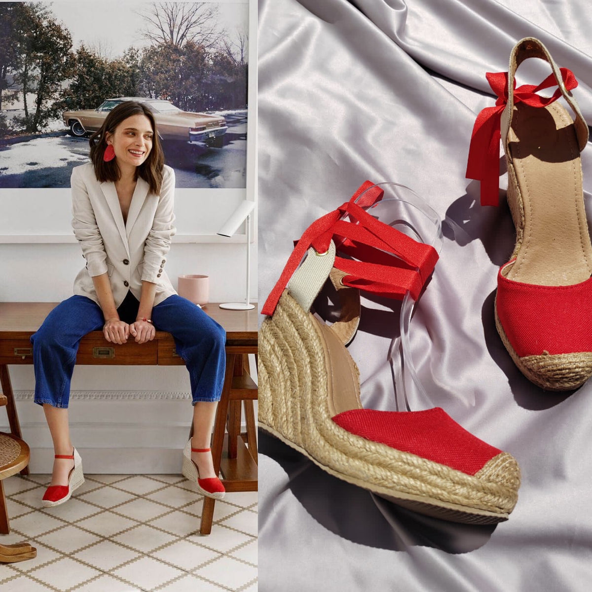 Alpargatas rojas – Yoana Batista II Showroom